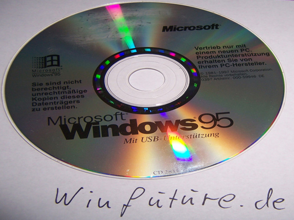 Windows 95 - Bild von MeinWindows95 - WinFuture.de