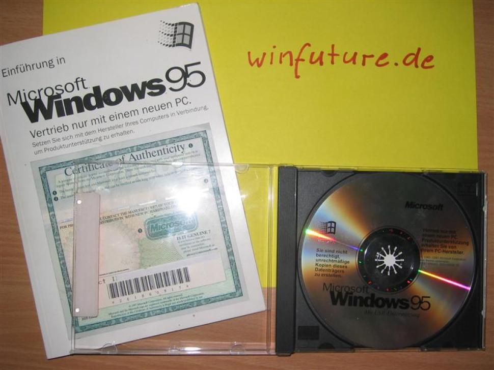 Windows 95 - Bild von elknaelkna - WinFuture.de