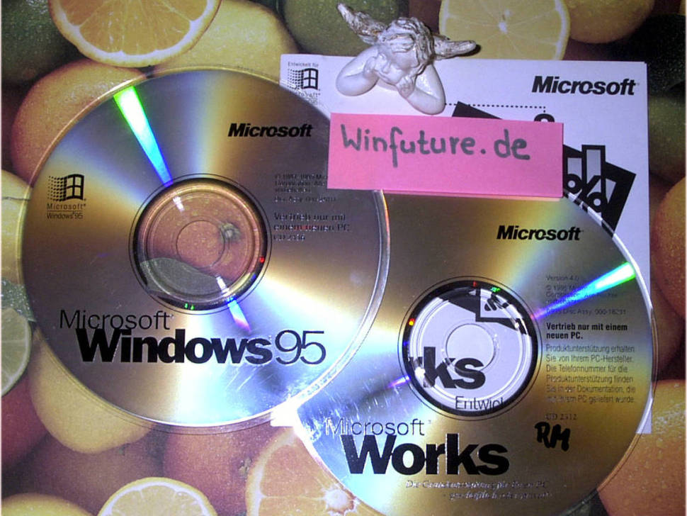 Windows 95 - Bild von ZakMcCrack - WinFuture.de