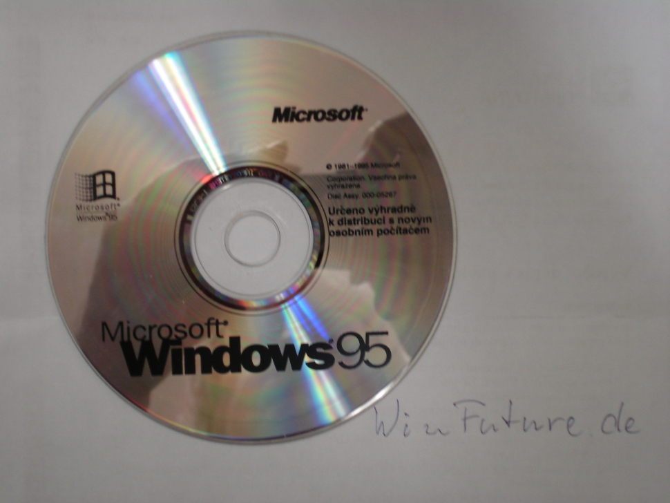 Windows 95 - Bild von Vepknezel - WinFuture.de