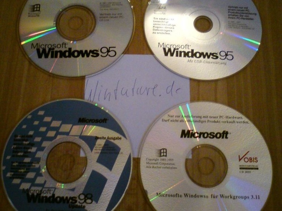 Windows 95 - Bild von Dakdarie - WinFuture.de